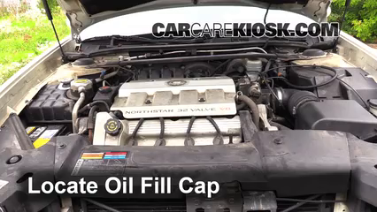 Oil & Filter Change Cadillac DeVille (1994-1999) - 1995 Cadillac ...