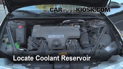 How to Add Coolant: Oldsmobile Intrigue (1998-2002) - 1998 Oldsmobile ...
