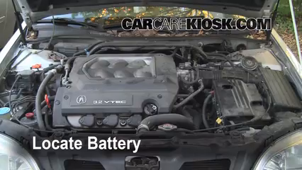Battery Replacement: 1999-2003 Acura TL - 1999 Acura TL 3.2L V6