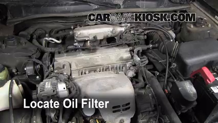 Oil & Filter Change Toyota Camry (1997-2001) - 2001 Toyota Camry LE 2 ...