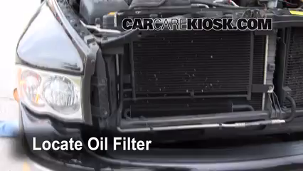 Oil & Filter Change Dodge Ram 2500 (2003-2005) - 2003 Dodge Ram 2500 5 ...