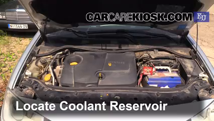 How to Add Coolant: Renault Megane (2002-2008) - 2003 Renault Megane ...
