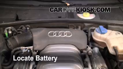 Battery Replacement: 1998-2004 Audi A6 - 2004 Audi A6 3.0L V6