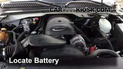 Battery Replacement: 1999-2007 Chevrolet Silverado 1500 - 2001 ...