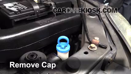 How to Add Coolant: Kia Rio (2001-2005) - 2004 Kia Rio 1.6L 4 Cyl.