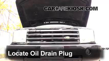 Oil & Filter Change Land Rover Range Rover (2003-2012) - 2004 Land ...