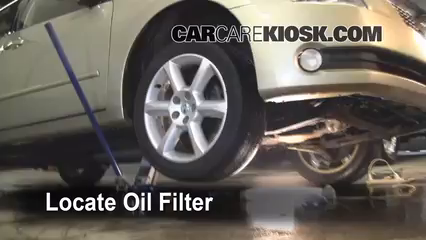 Oil & Filter Change Nissan Maxima (2004-2008) - 2004 Nissan Maxima SE 3 ...