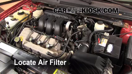 Air Filter How-To: 2005-2007 Ford Five Hundred - 2005 Ford Five Hundred ...