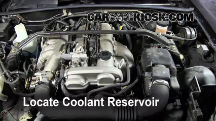 Coolant Flush How-to: Mazda Miata (1990-1997) - 1993 Mazda Miata 1.6L 4 ...