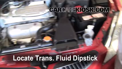 Add Transmission Fluid: 2002-2007 Mitsubishi Lancer - 2005 Mitsubishi ...