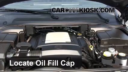 Oil & Filter Change Land Rover LR3 (2005-2009) - 2006 Land Rover LR3 SE ...