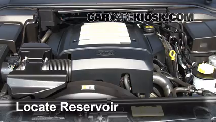 Add Windshield Washer Fluid Land Rover LR3 (2005-2009) - 2006 Land ...