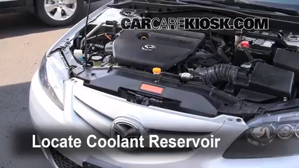 How to Add Coolant: Mazda 6 (2003-2008) - 2006 Mazda 6 i 2.3L 4 Cyl ...