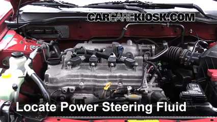 Check Power Steering Level Nissan Sentra (2000-2006) - 2002 Nissan ...