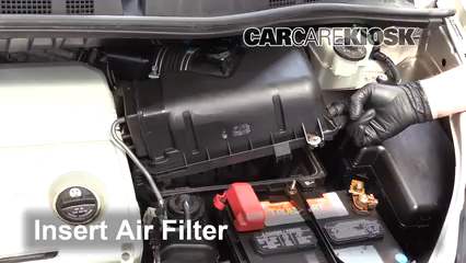 Air Filter How-To: 2004-2010 Toyota Sienna - 2006 Toyota Sienna LE 3.3L V6