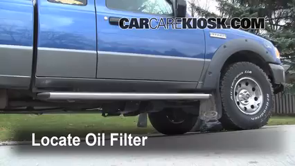 Oil & Filter Change Ford Ranger (2006-2011) - 2007 Ford Ranger FX4 4.0L ...