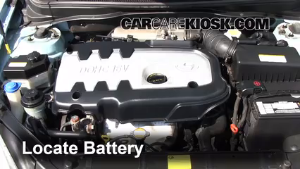 Battery Replacement: 2006-2011 Hyundai Accent - 2007 Hyundai Accent SE ...
