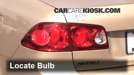 Rear Turn Signal Replacement Kia Optima (2006-2010) - 2008 Kia Optima ...