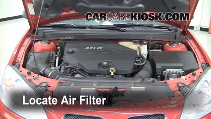 Air Filter How-To: 2005-2010 Pontiac G6 - 2007 Pontiac G6 3.5L V6