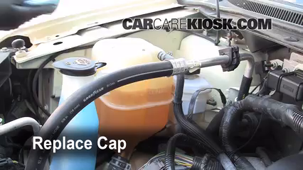 How to Add Coolant: Ford Edge (2007-2010) - 2008 Ford Edge SE 3.5L V6