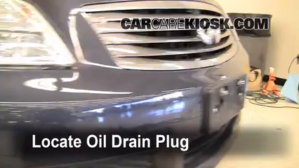 Oil & Filter Change Infiniti G35 (2007-2012) - 2008 Infiniti G35 3.5L V6