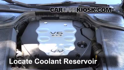 Coolant Flush How-to: Infiniti M35 (2006-2010) - 2008 Infiniti M35 3.5L V6