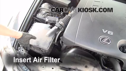 Air Filter How-To: 2006-2014 Lexus IS250 - 2008 Lexus IS250 2.5L V6