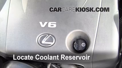 Coolant Flush How-to: Lexus IS250 (2006-2014) - 2008 Lexus IS250 2.5L V6
