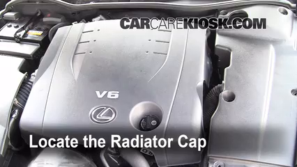 Coolant Flush How-to: Lexus IS250 (2006-2014) - 2008 Lexus IS250 2.5L V6
