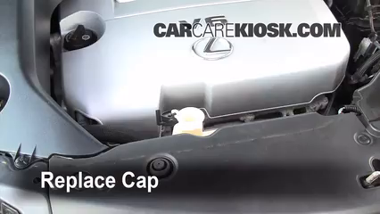 How to Add Coolant: Lexus RX350 (2004-2009) - 2008 Lexus RX350 3.5L V6