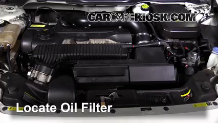 Oil & Filter Change Volvo C30 (2008-2013) - 2008 Volvo C30 T5 2.5L 5 ...