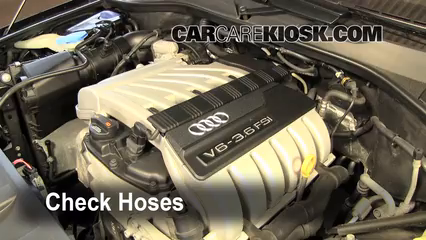 How to Add Coolant: Audi Q7 (2007-2015) - 2009 Audi Q7 Premium 3.6L V6