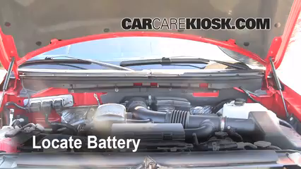 Battery Replacement: 2009-2014 Ford F-150 - 2009 Ford F-150 XLT 5.4L V8 ...