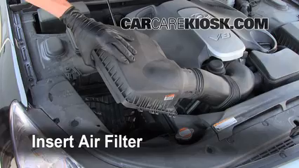 Air Filter How-To: 2009-2014 Hyundai Genesis - 2009 Hyundai Genesis 4.6 ...
