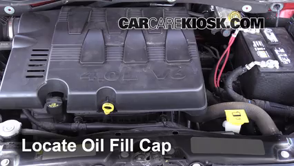 Oil & Filter Change Volkswagen Routan (2009-2014) - 2009 Volkswagen ...