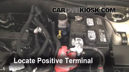 How to Jumpstart a 2010-2012 Ford Fusion - 2010 Ford Fusion SE 2.5L 4 Cyl.