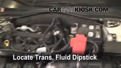 Transmission Fluid Level Check Ford Fusion (2010-2012) - 2010 Ford ...