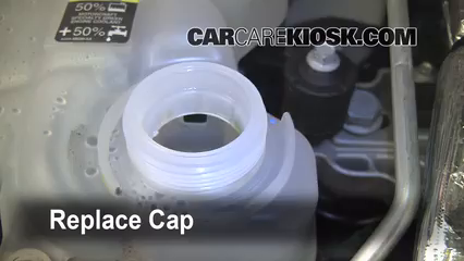 How to Add Coolant: Ford Fusion (2010-2012) - 2010 Ford Fusion SE 2.5L ...