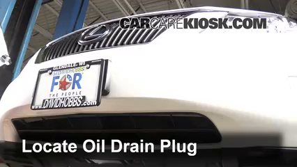 Oil & Filter Change Lexus RX350 (2010-2015) - 2010 Lexus RX350 3.5L V6
