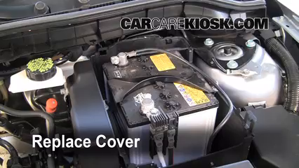 Battery Replacement: 2010-2013 Mazda 3 - 2010 Mazda 3 i 2.0L 4 Cyl.