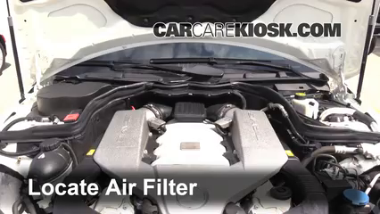 Air Filter How-To: 2008-2015 Mercedes-Benz C250 - 2013 Mercedes-Benz ...