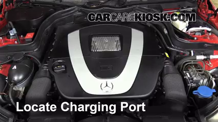 How to Add Refrigerant to a 2010-2016 Mercedes-Benz E350 - 2010 ...