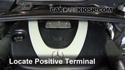 How to Jumpstart a 2006-2012 Mercedes-Benz R350 - 2010 Mercedes-Benz ...