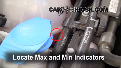 How to Add Coolant: Volkswagen Jetta (2005-2014) - 2010 Volkswagen ...