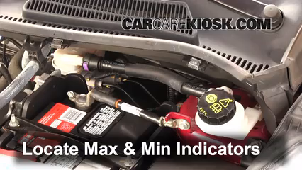 2011-2016 Ford Fiesta Brake Fluid Level Check - 2011 Ford Fiesta S 1.6L ...