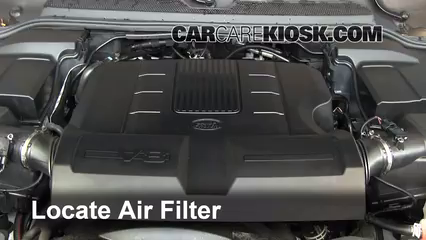Air Filter How-To: 2010-2016 Land Rover LR4 - 2011 Land Rover LR4 HSE 5 ...