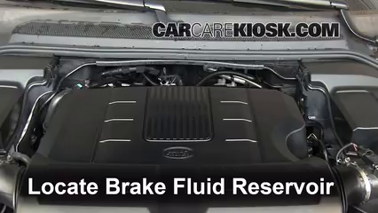 Add Brake Fluid: 2010-2016 Land Rover LR4 - 2011 Land Rover LR4 HSE 5.0L V8