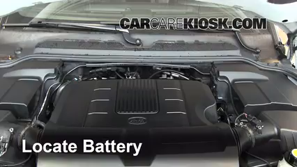 Battery Replacement: 2010-2016 Land Rover LR4 - 2011 Land Rover LR4 HSE ...