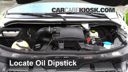 Check Oil Level 2007-2016 Mercedes-Benz Sprinter 2500 - 2011 Mercedes ...