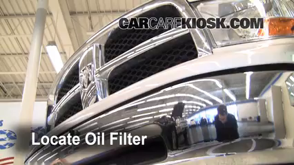 Oil & Filter Change Ram 1500 (2011-2016) - 2011 Ram 1500 SLT 4.7L V8 ...